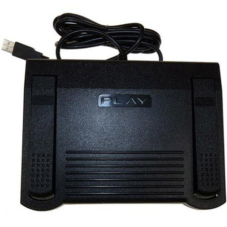 Prompter People Remote Foot Pedal, USB Interface, PC and Mac Compatible