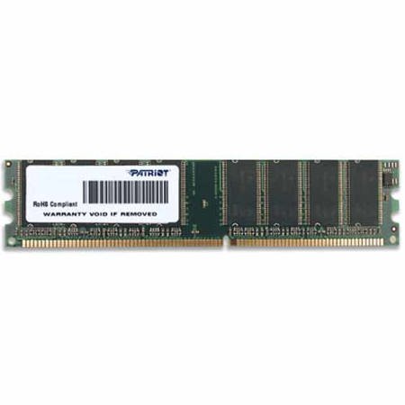 Patriot Signature Line 512MB DDR PC3200 400MHz 184 Pin UDIMM Memory ...
