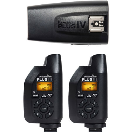 PocketWizard Plus IVe / Plus IIIe Transceiver Kit - Adorama