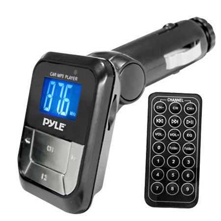 Pyle PLFMTR4 Mobile MP3/MP4/USB & Micro SD Player, FM Transmitter