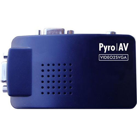 Pyro AV PVC-980 VIDEO2SVGA, Video In/SVGA Out Converter - Adorama