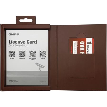 Qnap 1 Channel License for QVR Pro (QVR Pro Gold is Required) LIC-SW ...