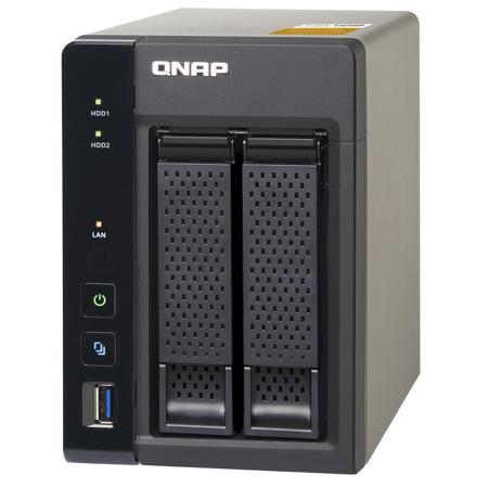 Qnap TS-253A 2-Bay Professional-Grade Tower NAS, 8GB RAM - Adorama