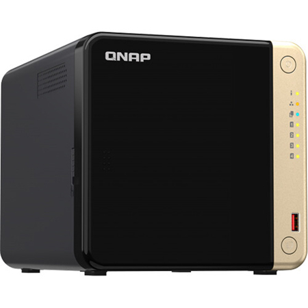 Qnap TS-464 4-Bay High-Performance Desktop NAS Enclosure - Adorama
