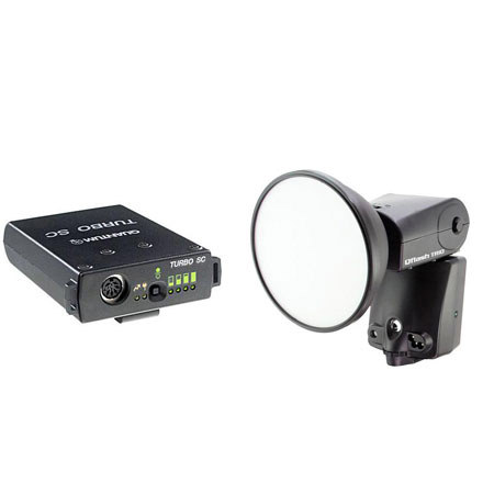 Quantum QF8N Qflash TRIO Shoe Mountd Flash,w/TTL Radio f/Nikon,Bundle w ...