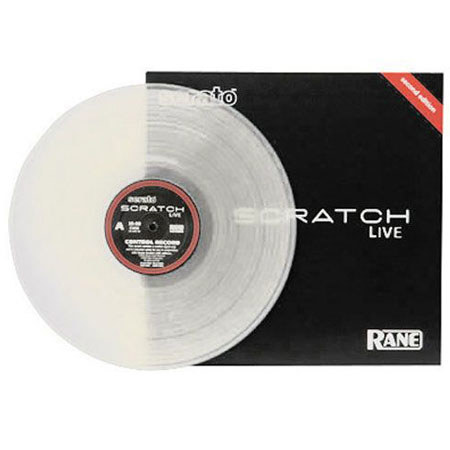 Rane Scratch Live Vinyl, Second Edition, Clear - Adorama