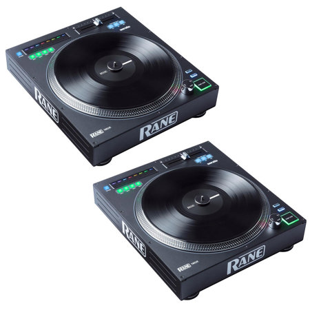Rane 2 Pack Twelve 12" Vinyl Motorized High Torque DJ Control System