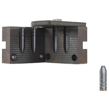 RCBS 2-Cavity Bullet Mold, 30 Caliber, 180 Grain Semi-Point Gas Check