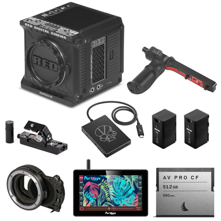 RED Digital Cinema KOMODO 6K Camera with Essential Accessories Kit