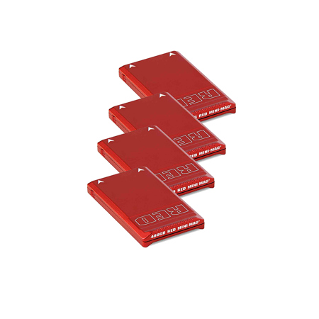 RED Digital Cinema RED MINI-MAG, 4 Pack, 480GB - Adorama