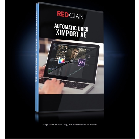 Red Giant Automatic Duck Ximport AE Software, Electronic Download