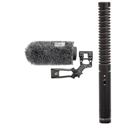 Rode NTG-1 Directional Shotgun Microphone with Rycote 14cm Classic Wind ...