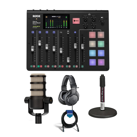 Rode RodeCaster Pro Integrated Podcast Production Console W/ACC KIT