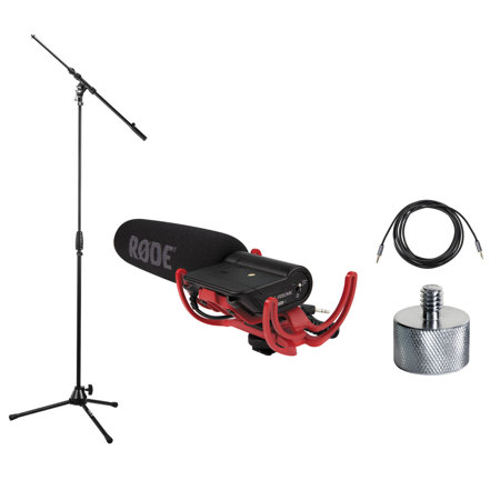 Rode VideoMic with Rycote Lyre Suspension System with Microphone Stand Kit