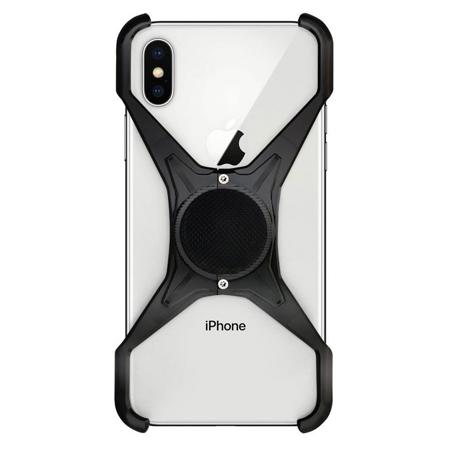 Rokform Predator Aluminum Slim Protective Case for iPhone X, Black