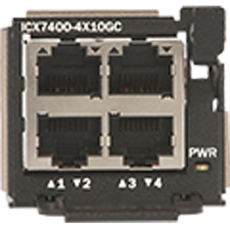 Ruckus 4-Port 1/10 GbE 10GBASE-T Copper Expansion Module for ICX 7450 ...