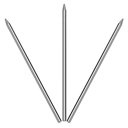 Royole D1 Mini Ballpoint Black Ink Refill for RoWrite Pen, 3 Pack