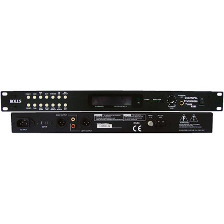 Rolls RS80 Quartz PLL Synthesized AM/FM Tuner - Adorama