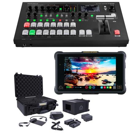 Roland V-60HD Multi-Format HD Video Switcher With Atomos Shogun Inferno ...