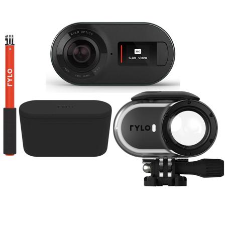 Rylo 5.8K 360 Degree Video Camera With Premium Accessory Bundle
