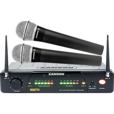 Samson Concert 277 Dual UHF Diversity Wireless System, Channel N1/N2