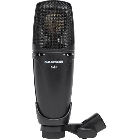 Samson CL8a Large Diaphragm Multi-Pattern Studio Condenser Mic, 20Hz-20kHz