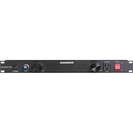 Samson PowerBrite PB15 19" Rackmount Power Conditioner with LED Lighting
