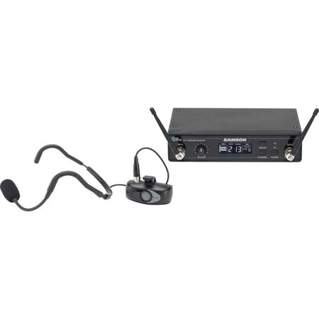 Samson AirLine AHX Wireless UHF Fitness Headset System, D: 542 to 566 MHz