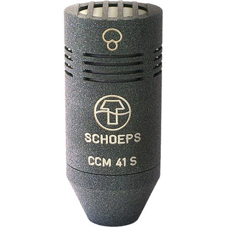 Schoeps CCM 41S L Supercardioid Microphone with Lemo Disconnect, Matte Gray
