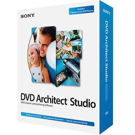 Sony Creative Software DVD Architect Studio 5.0 Software, Download