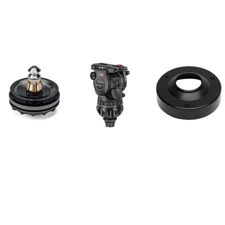 Sachtler aktiv10 Sideload Fluid Head, Bundle with Accessory Kit