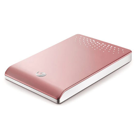Seagate 320GB FreeAgent Go Portable HardDrive f/PC,Pink - Adorama