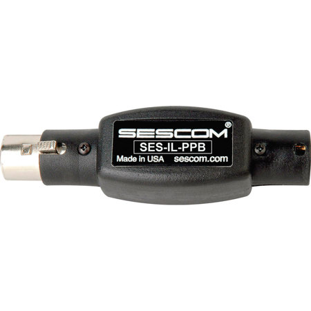 Sescom XLR Inline Phantom Power Blocker SES-IL-PPB - Adorama
