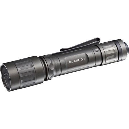 SureFire A2 Aviator Incandescent Flashlight 6V Red LED - Adorama