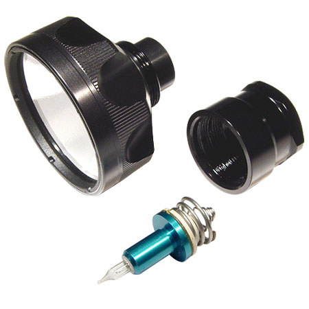 SureFire Z2 Flashlights Turbohead Conversion Kit, Black - Adorama
