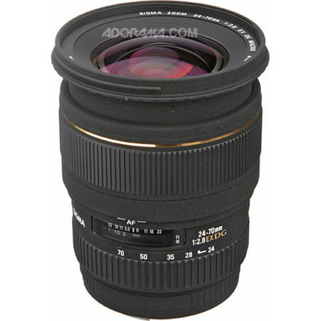 Used Sigma 24-70mm f/2.8 EX Aspherical DG DF AutoFocus Used Sigma 24-70mm f/2.8 EX Aspherical DG DF AutoFocus