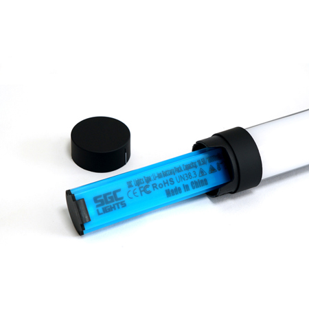 SGC Lights Prism 60 2' 18W RGBWW Battery Powered LED Linear Tube Light