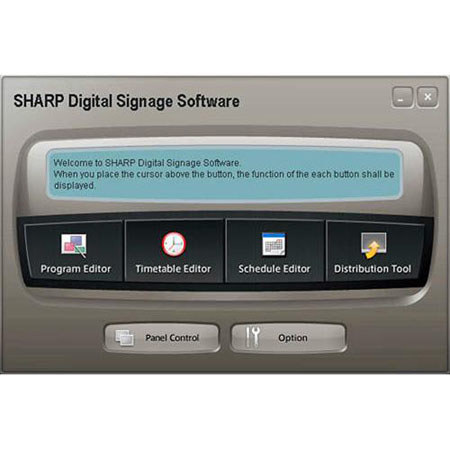 Sharp PN-SS01 Digital Signage Software - Adorama