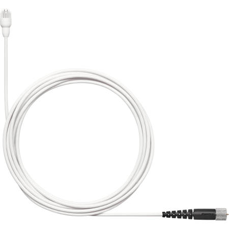 Shure TwinPlex TL47 Omnidirectional Lavalier Mic, MicroDot, White, W ...