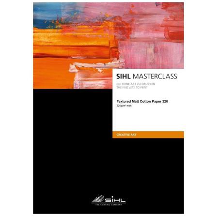 Sihl MASTERCLASS Cotton Textured Matte Cotton Fine Art Paper(24"x39' Roll)