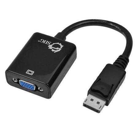 SIIG DisplayPort to VGA Adapter - Adorama