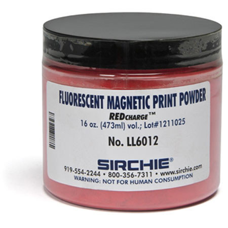 Sirchie REDCHARGE 16oz Fluorescent Magnetic Powder LL6012 - Adorama