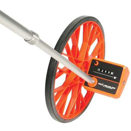 Sirchie Roller Measuring Wheel, Single Wheel, 3' Circumference