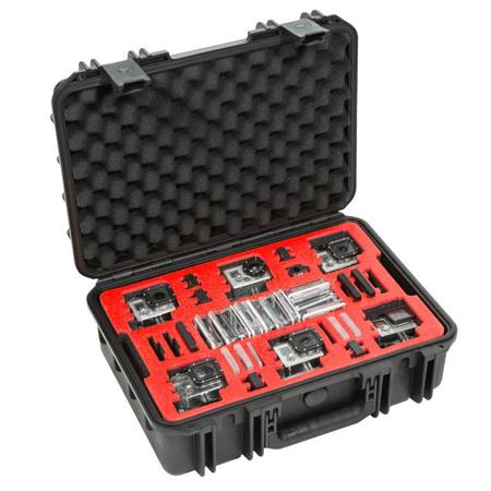 SKB iSeries Waterproof Dual Layer Case for 6 GoPro Cameras 3I-1711-6GP6