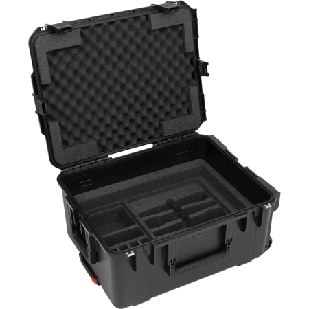 SKB iSeries 2217-10 Injection Molded for 4-Wireless with 2U Fly Rack with Wheels 3I-221710WMC