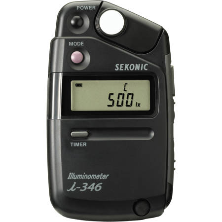 Sekonic Illuminometer I-346 Lux/Foot Candle Light Meter - Adorama