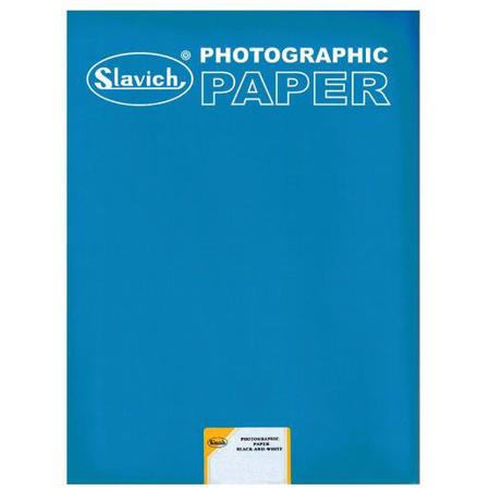 Slavich Bromportrait 80 BP Embossed Glossy Photo Paper, Grade 3, 12x16 ...