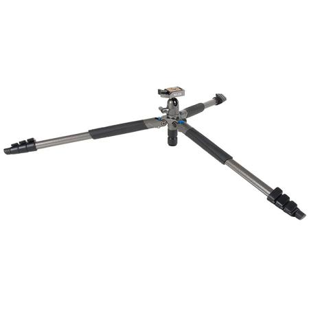 Slik Sprint Pro III BH 4-Section Al Travel Tripod w/SBH-100 DQ Ball ...