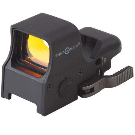 Sightmark 1x Ultra Shot Sight QD Digital Switch, 4 Illuminated Reticles.