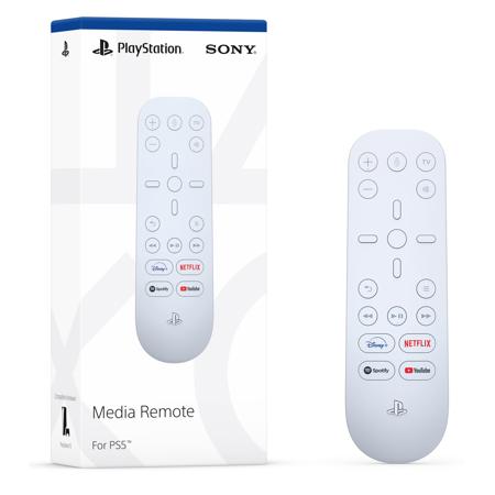 Sony Media Remote for PlayStation 5, White - Adorama